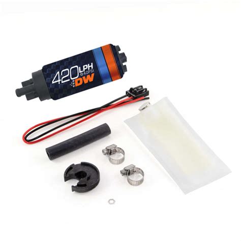 Deatschwerks Dw420 Series 420lph In Tank Fuel Pump W Install Kit For