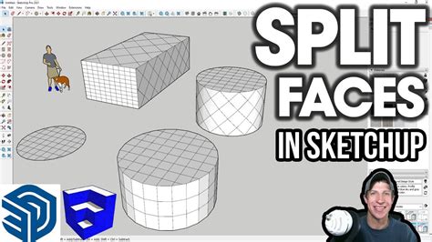Easily Splitting Faces In Sketchup With S4u Divide Youtube