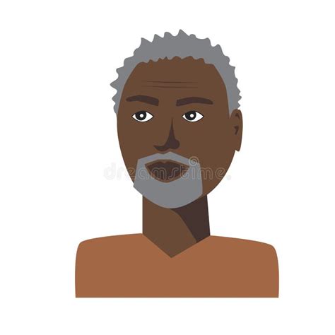 Old Black Man Clipart