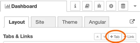 add new tab through button in the sidebar dashboard node red forum