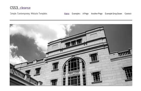 40个最新的免费html5和css3网站模板下载 创意悠悠花园