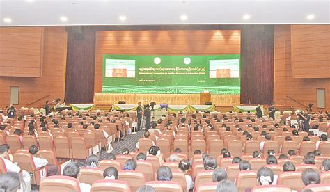 ပညာရေးဆိုင်ရာ အသုံးချသုတေသန နိုင်ငံတကာ ညီလာခံ ၂၀၂၅ တွင် ပြည်ထောင်စုဝန်ကြီး ဒေါက်တာညွန့်ဖေ