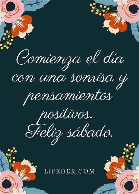 Feliz Sabado Frases