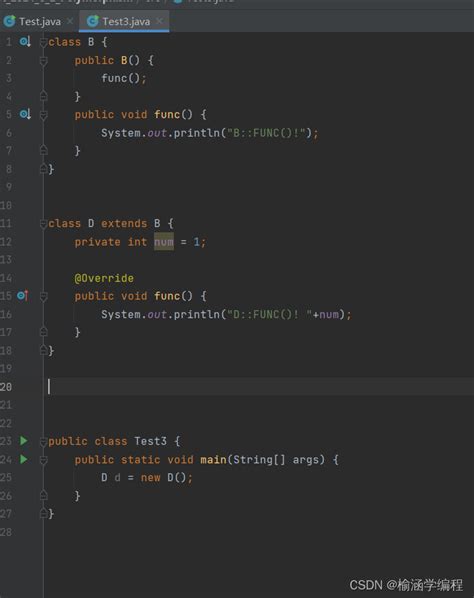 Java中的多态 Csdn博客