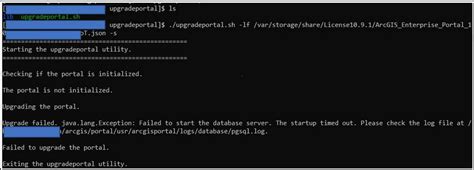 Solved Arcgis Enterprise Upgrade 1071 To 1091 Postg Esri Community