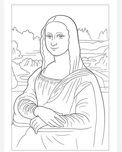 Monalisa Para Desenhar