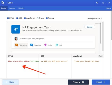 add viva engage custom feed to sharepoint sites using code design
