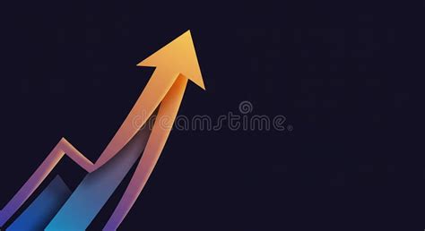 Ascending Growth Chart Stock Illustration Illustration Of Statistics