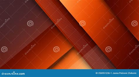 Abstract Orange Gradient Stripes Background Stock Illustration