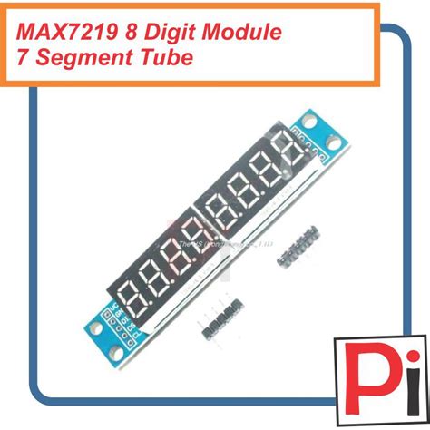 Jual Max7219 8 Digit Led Digital Tube Display Module 7 Segment Shopee Indonesia