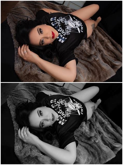 Black And White Vs Color In Boudoir Photography I Chicago Boudoir Photography