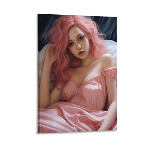 Anime Sexy Girl Poster Dream Girl 24 Canvas Poster Wall Art Picture