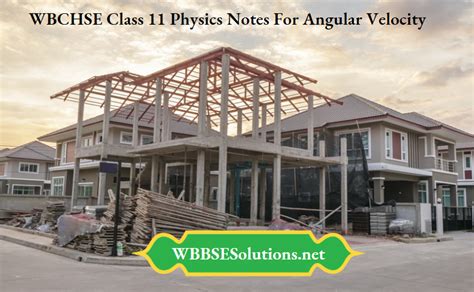 Wbchse Class 11 Physics Notes For Angular Velocity Wbbse Solutions