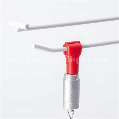 In Line Retail Display Peg Hook Anti Theft 6 Mm Eas Stop Lock