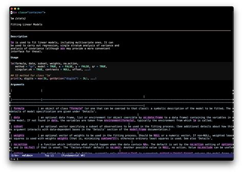 Ess Proper Formatting Of R Help Pages In Eldoc Doc Buffer Using Eglot