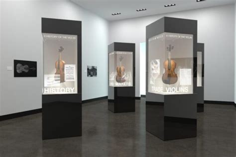 See Through OLED Transparent Displays Augment Exhibits