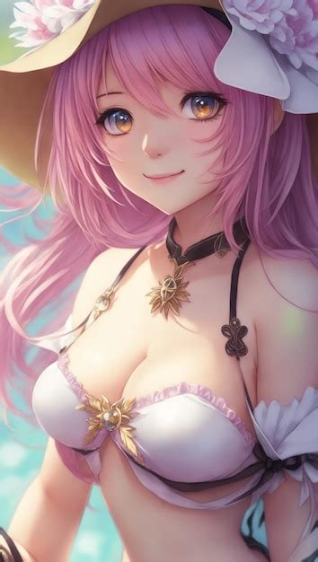 Premium Ai Image Sweet And Hot 3d Anime Character Wear Elegant Lube Highly Details
