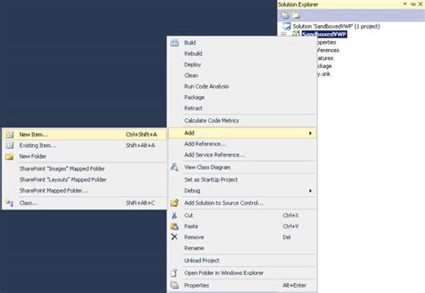creating sharepoint 2010 visual webparts part 2 sandbox solutions