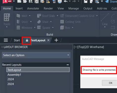 Locked Read Only Dwg File Of Inventor Factory Layout