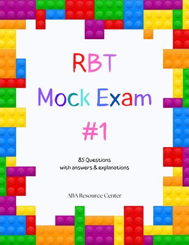 RBT Practice Exam Registered Behavior Technician ABA Resource Center