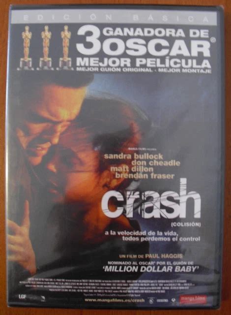 Crash Collision Dvd Matt Dillon Sandra Bullock Don Cheadle New