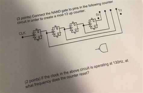 Solved Connect The NAND Gate To Pins In The Following Chegg Com