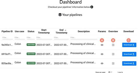 sket x dashboard providing information about the executed sket