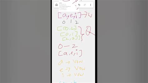 Count Vowel Strings In Ranges Youtube