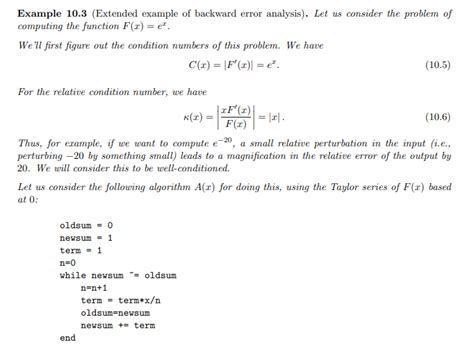 Recall That The Relative Condition Number I Of A