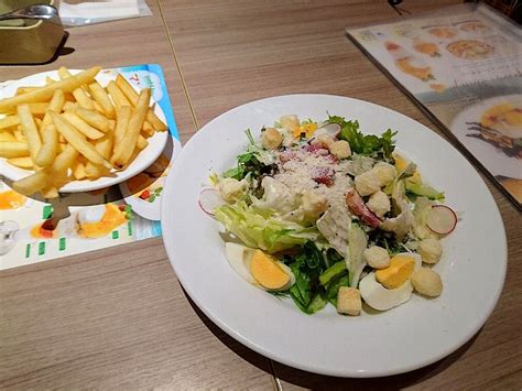 フライドポテトと4種チーズのシーザーサラダデニーズ三軒茶屋店世田谷区太子堂4丁目 モモログ4