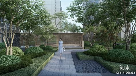 Psd免抠小区廊架雕塑景观建筑效果图下载【id1141261333】undefined