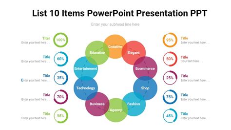 List 10 Items PowerPoint Presentation PPT PPTUniverse