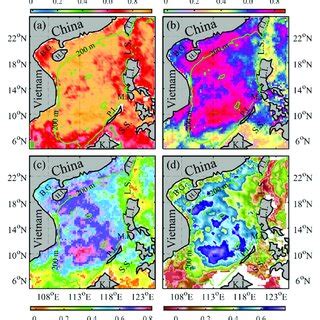 Spatial Distribution Of The Correlation Coefficient Between The