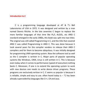C7 Lecture Notes Integrated Development Environments IDE The Process Of Editing Compiling