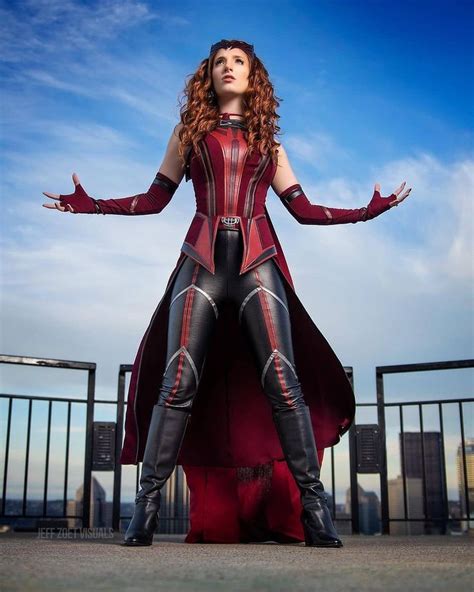 Scarlet Witch Costume Marvel Heroes