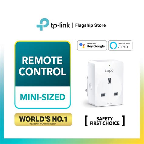 Tp Link Mini Smart Wi Fi Socket And Plug Tapo P100 Shopee Malaysia