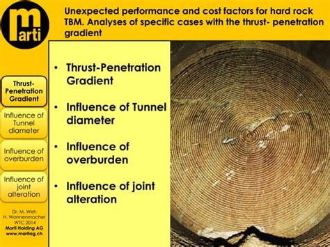 Unexpected Performance And Cost Factors For Hard Rock Tbm Analyses Of