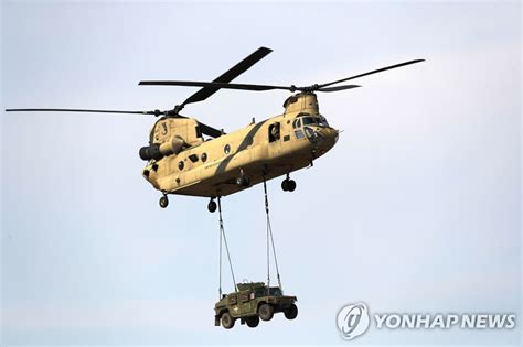 미군 치누크 헬기 엔진결함 발견돼 전체 가동중단 나무뉴스