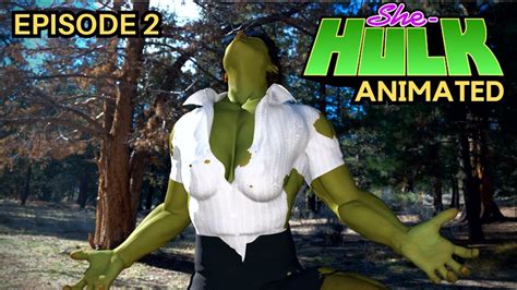 Hun Hulk Transformasjon Hot Artstation Realistic She Hulk Animation