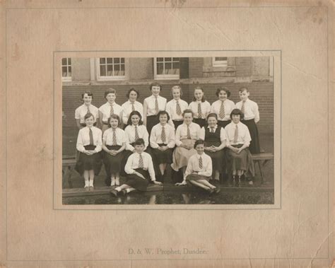 Bellevue Secondary School Class Photo Edinburgh Collected
