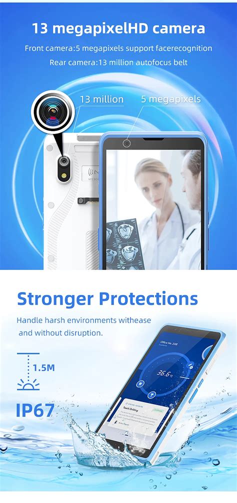 Qs Android 12 Handheld Pdas 1d 2d Barcode Scanner Honeywell 5703 Uhf Qr Code Reader Handheld