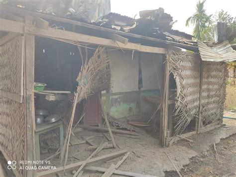 Dvb မြစ်ကြီးနားလေတပ်စခန်း လက်နက်ကြီးဖြင့် အပစ်ခံရ