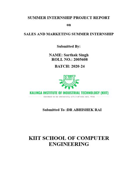 Summer Internship Project Report Pdf Artificial Intelligence Intelligence Ai And Semantics