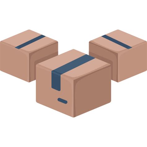 배달 상자 무료 상업개 아이콘