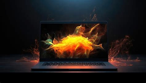 premium photo abstract futuristic computer generative ai