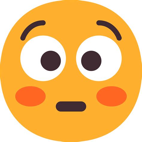 Flushed Face Emoji Download For Free Iconduck