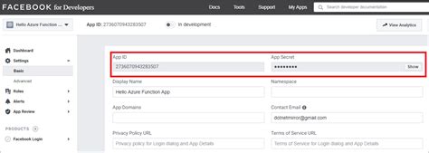 Configure Facebook Login On Your Azure Function App With App Service Authentication Dotnetmirror