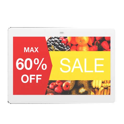 Zkong Digital Price Displays Esl Display Vibrant Color Options