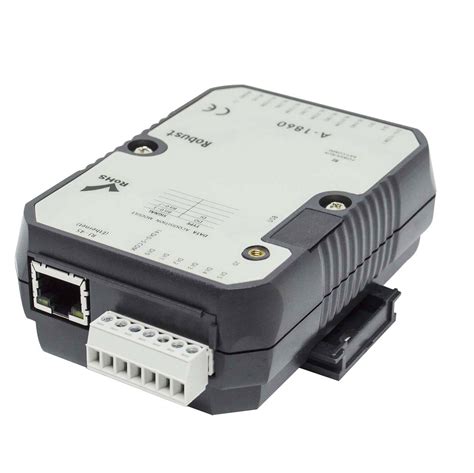 Modbus TCP Remote Io Module With Ethernet Port Power Relay Output 8di