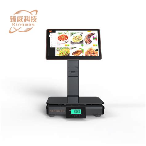 15 6 Inch Touch Screen Android Smart POS Terminal Printer With E Scale POS System And POS